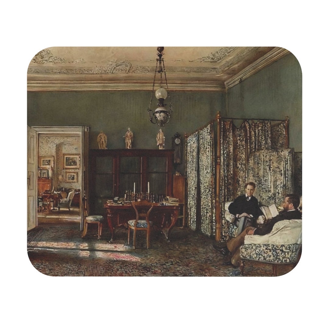The Morning Room of the Palais Lanckoronski Vienna by Rudolf Von Alt ...