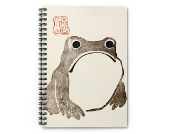 Frog Journal Frog Notebook. Frog Gifts. A5 Leatherette - Etsy