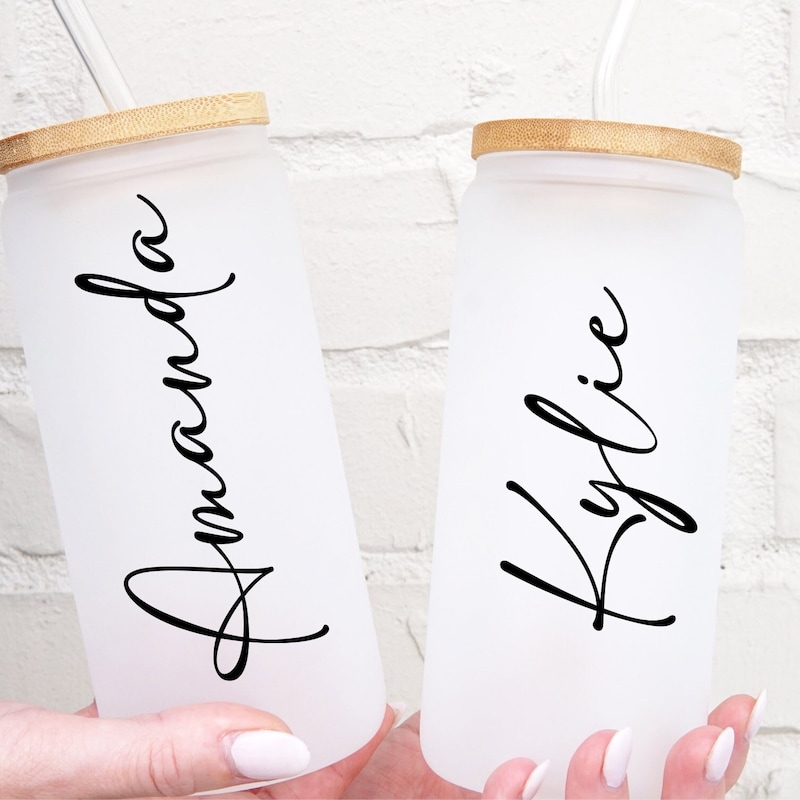 Personalized Glass Cup - Etsy