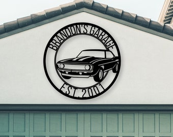 Garage Car Sign - Etsy