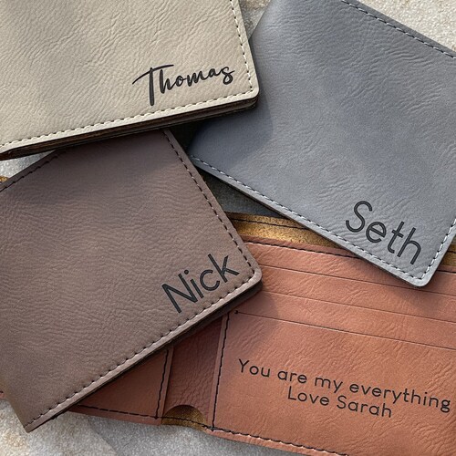 Teen Boy Wallet Youth Slim Wallets Boy Gifts Teen Gift - Etsy