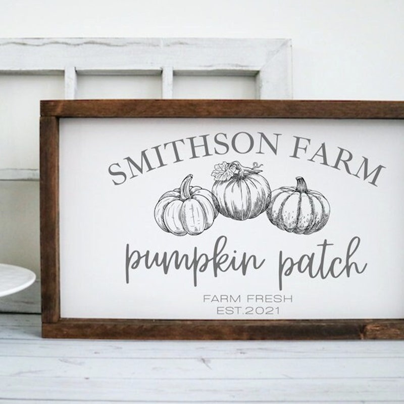 Family Fall Sign - Etsy