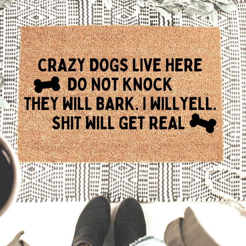 Dog Doormat - Etsy
