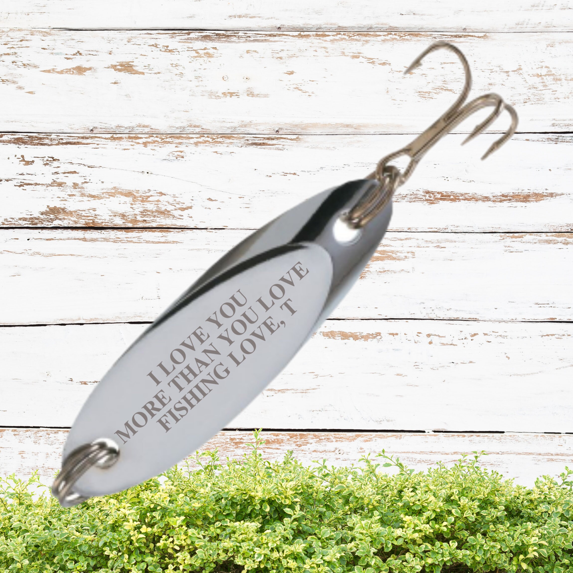 Custom Fish Hook Personalized Fishing Lure Fish Hook | Etsy