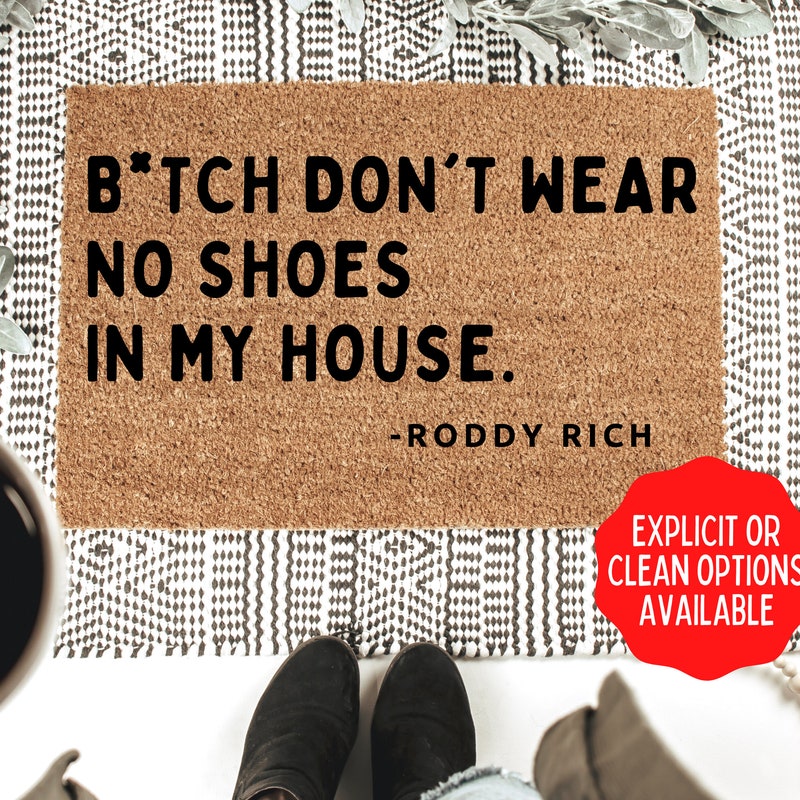 No Shoes Funny Sign - Etsy