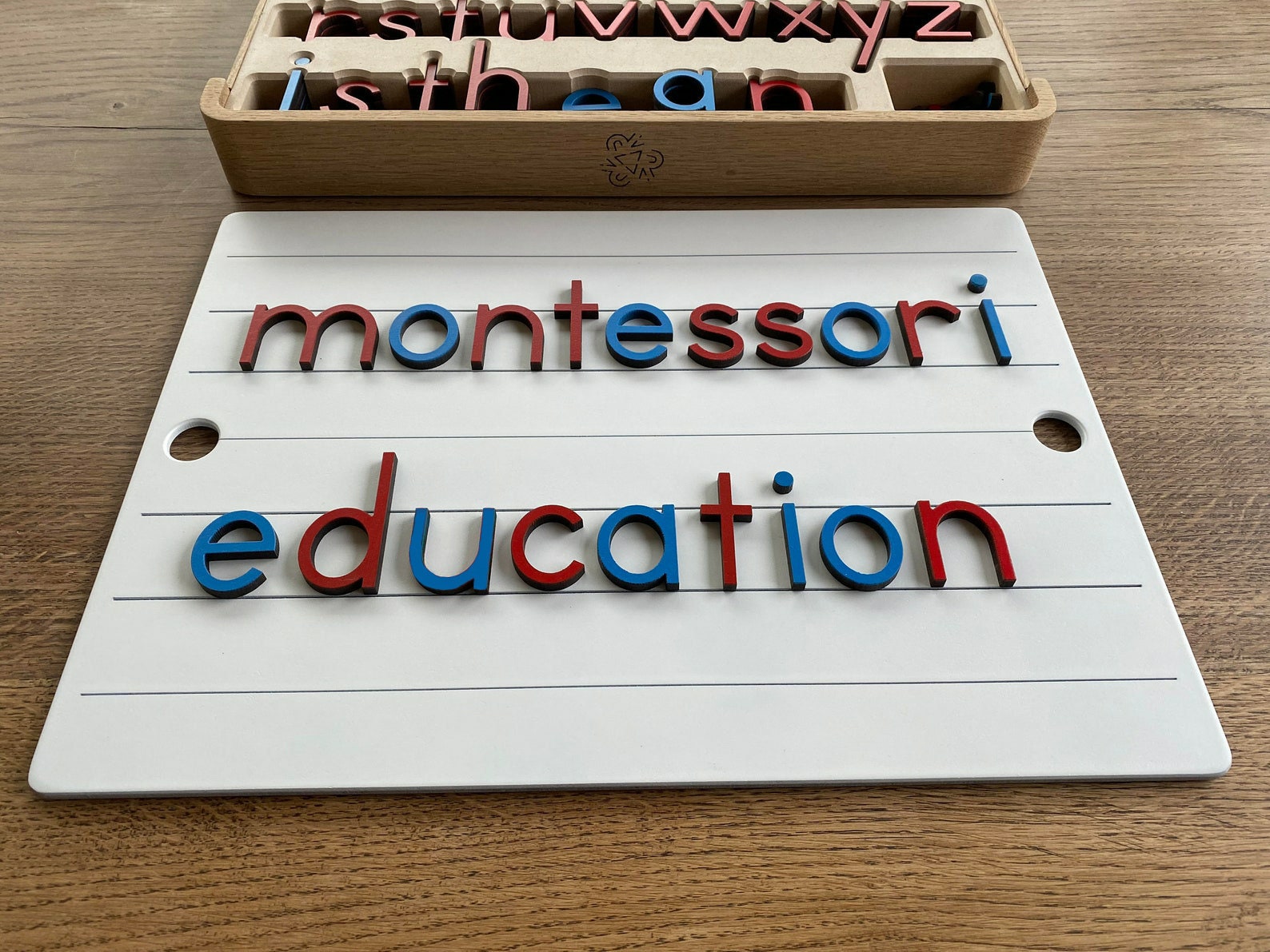 Movable Alphabet. English. Montessori Method of Education. Small ...