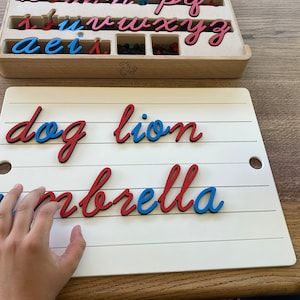 Cursive Movable Alphabet. US Cursive. the New American Cursive ...