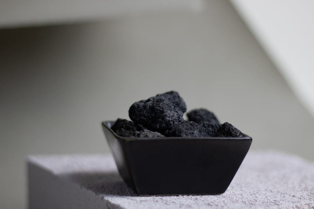 Lavastein Diffuser BLACK Schale klein natürliche Aromatherapie ...