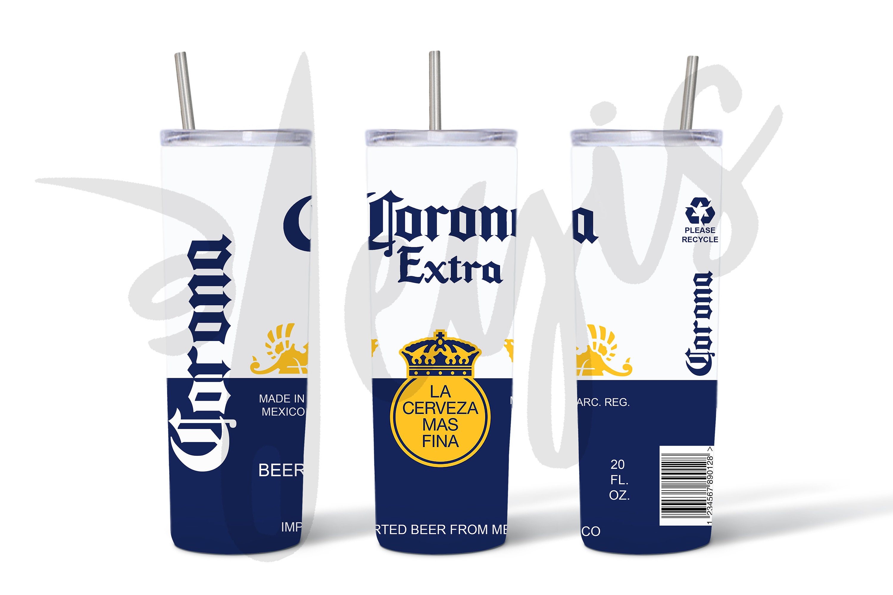 Corona/coronita Beer Tumbler Wrap Sublimation - Etsy