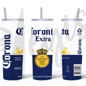 Corona/coronita Beer Tumbler Wrap Sublimation - Etsy