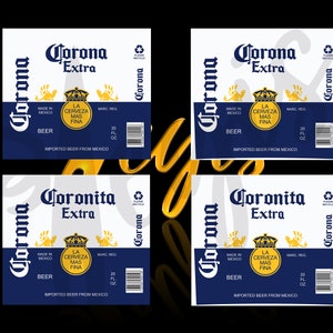Corona/coronita Beer Tumbler Wrap Sublimation - Etsy