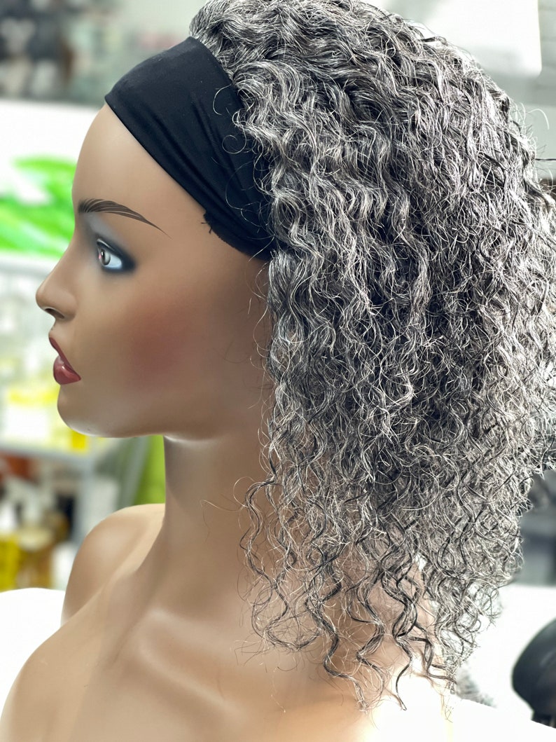 10 in Remy 44 Headband Wig - Etsy