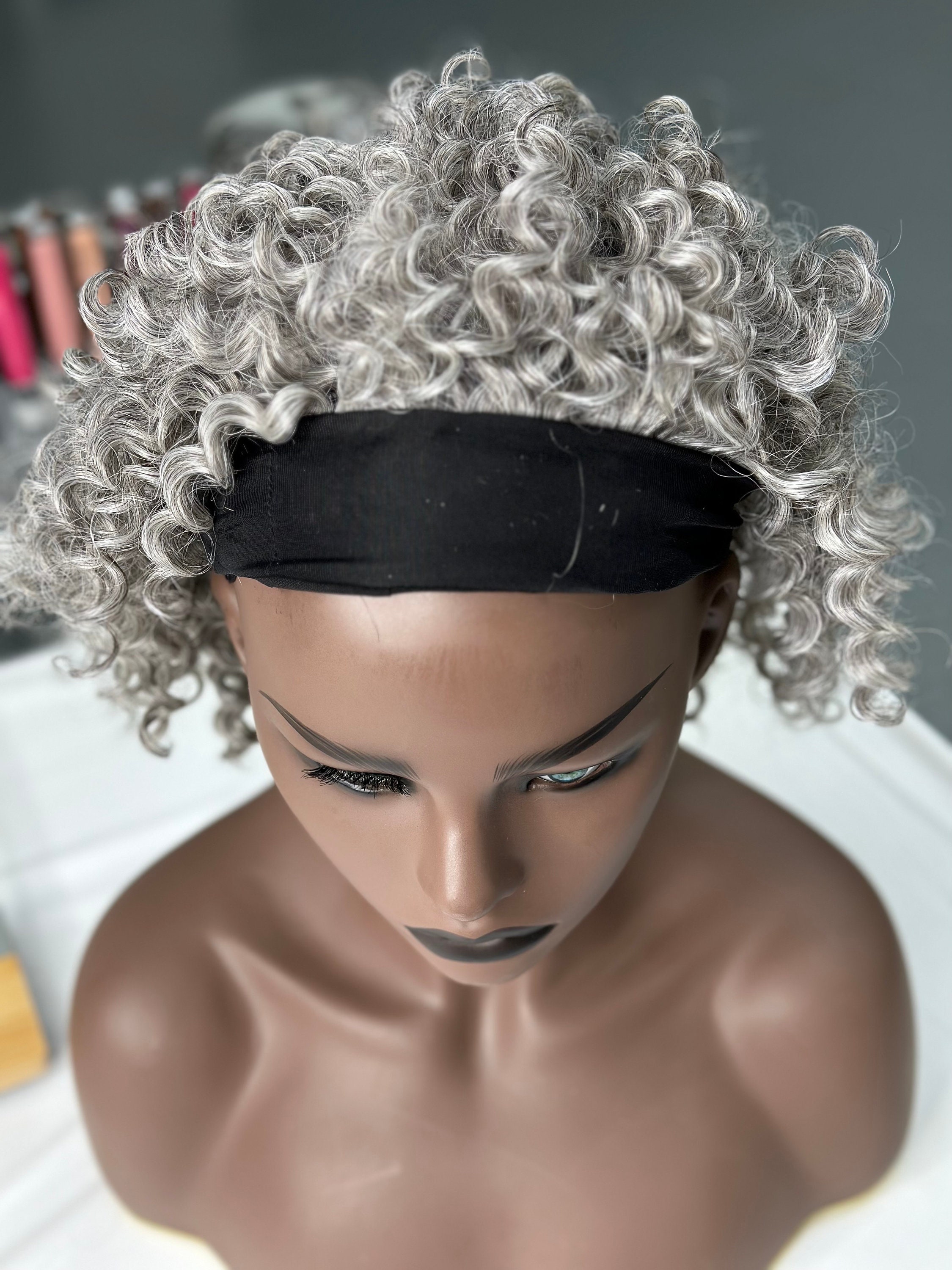 Soft Wave Gray Wig - Etsy