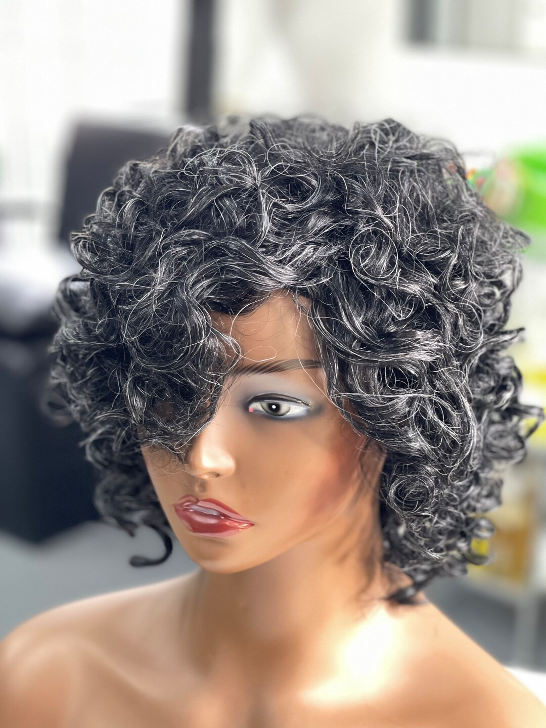 280 Full Curly Wig - Etsy