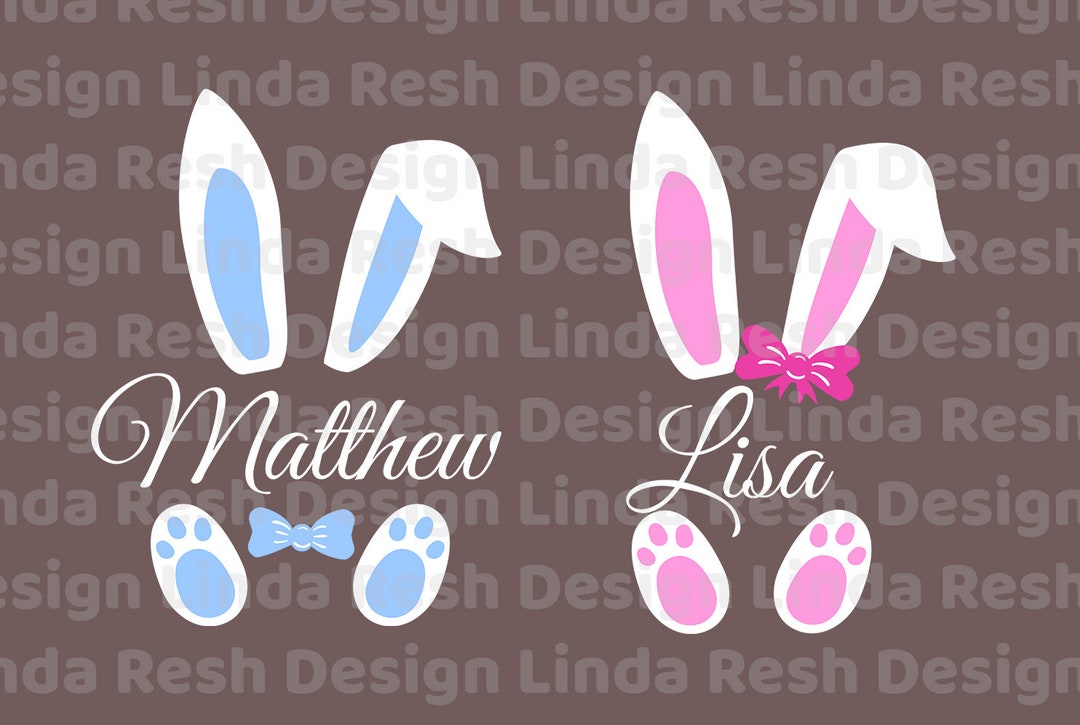 Easter Bunny PNG SVG Rabbit Ears Girl Boy Easter Bunny Kid Easter Shirt ...