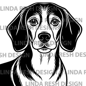 2 Dogs Svg, Beagle Dogs PNG SVG, Dog Art Png Svg - Etsy