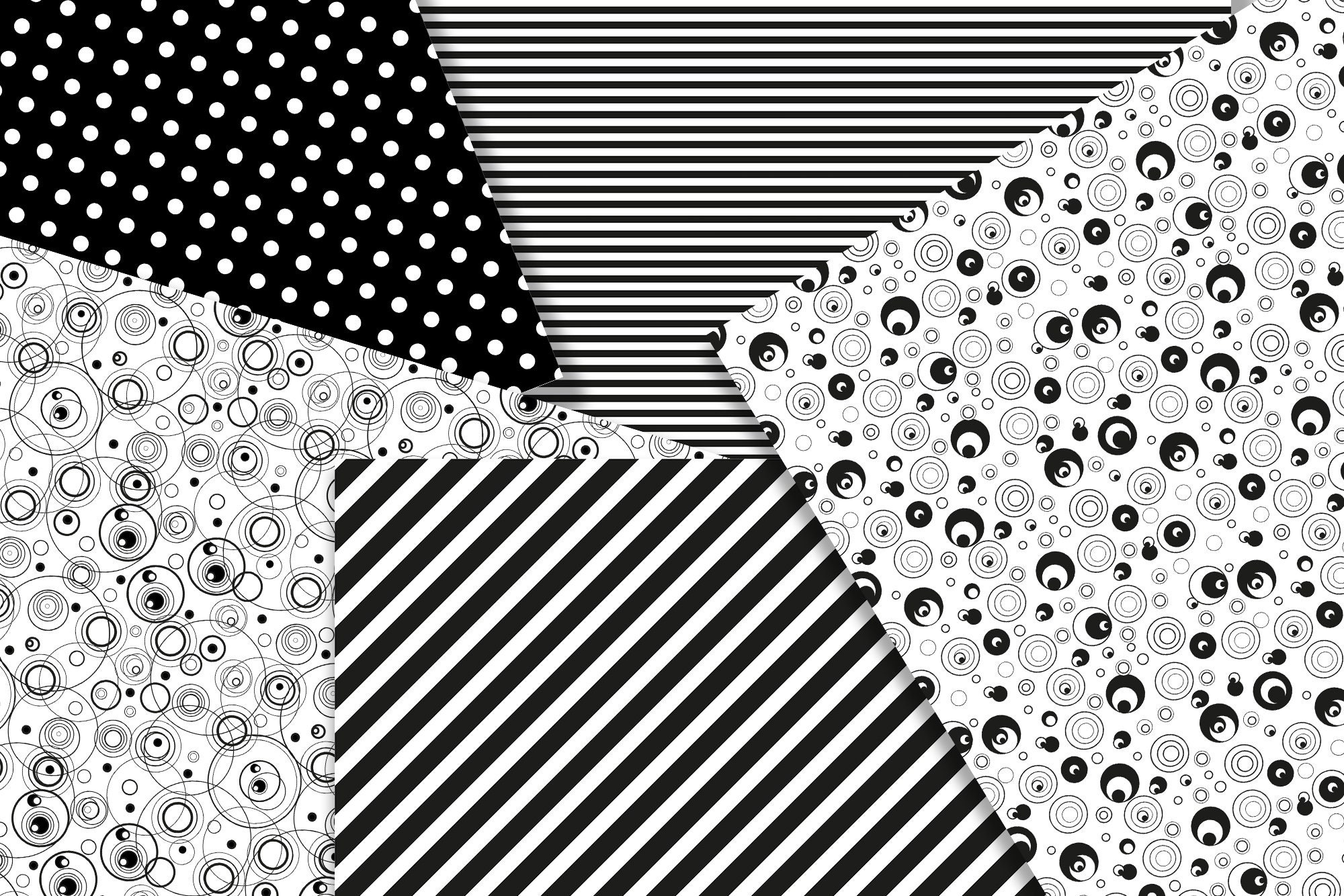 Paper Printing & Printmaking S1124 SALE Dark Turquoise & White Digital ...