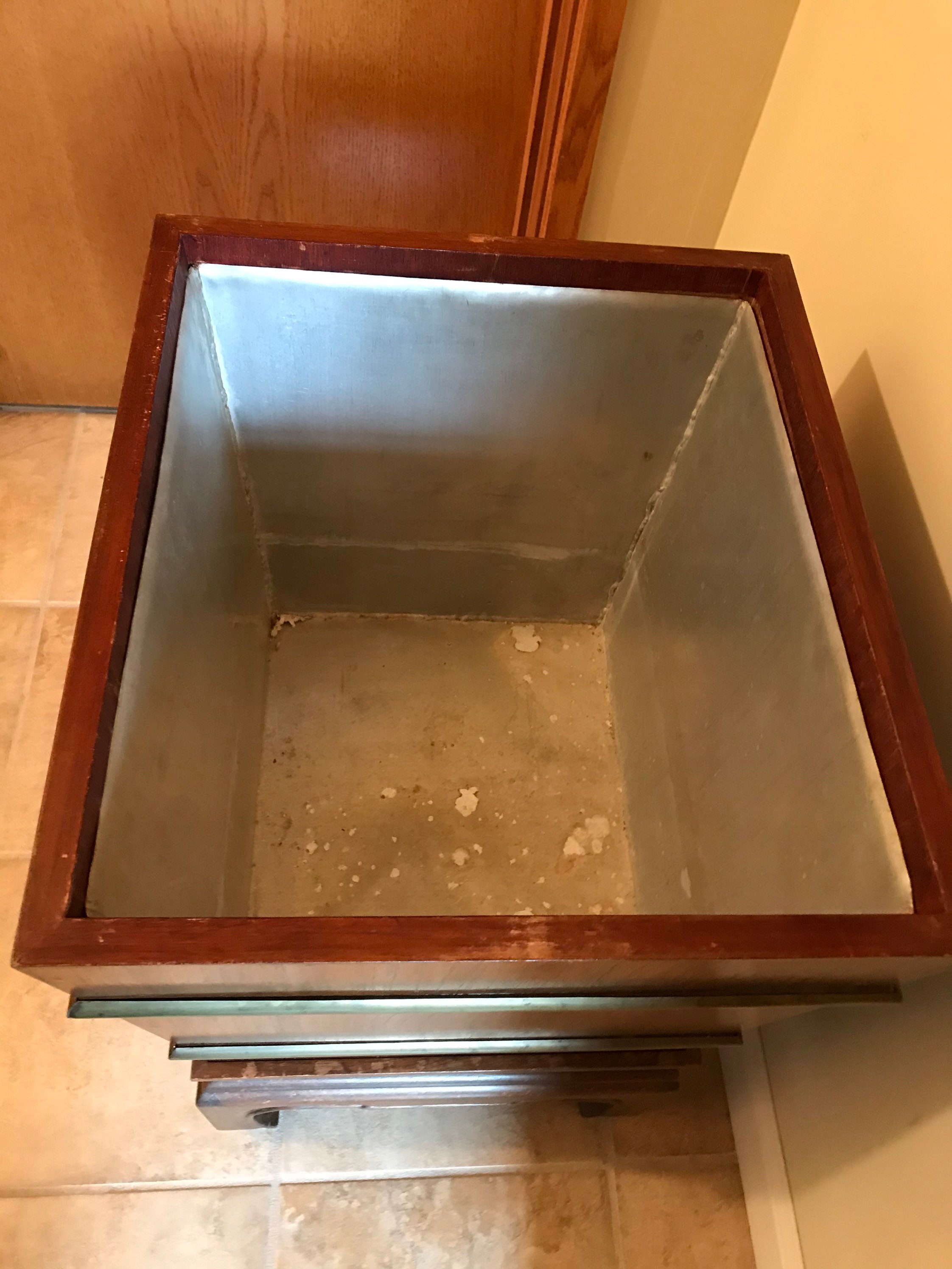 SIGNIFICANT PRICE REDUCTION Beautiful Antique Chinese Wooden Ice Chest ...