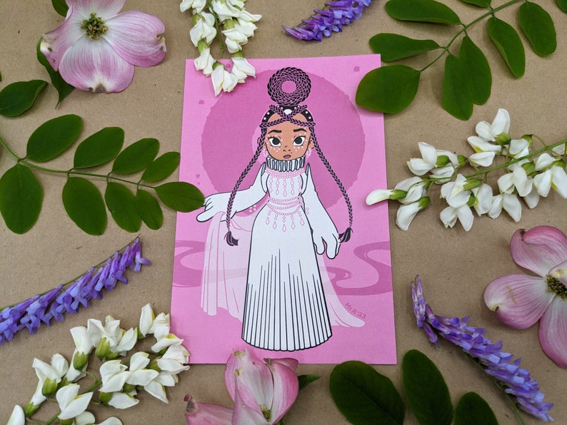 Jobu Tupaki Postcard Prints Chibi Goth & Bagel Goddess - Etsy