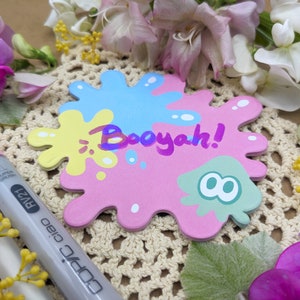 Splatoon Sticky Notes Ink Splats - Etsy