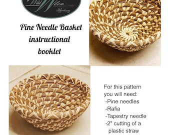 Pine Needle Basket Kit - Etsy
