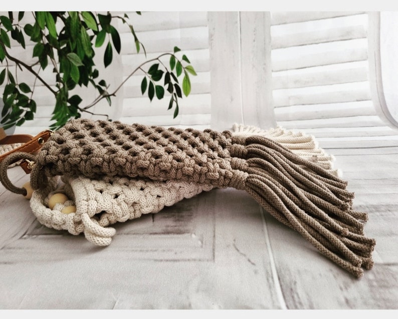 Macrame Phone Case Small Bad Cute Handmade Macrame Phone Sock Mobile ...