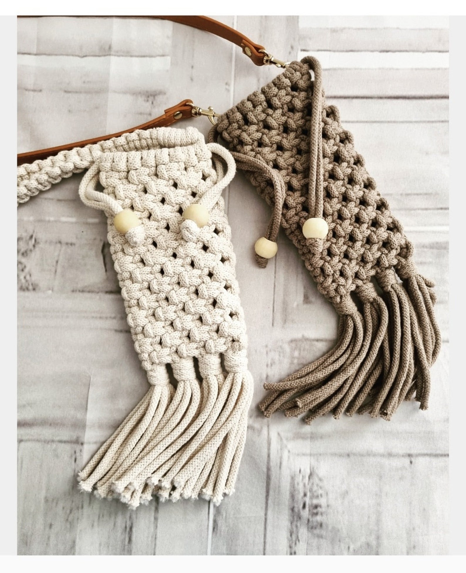 Macrame Phone Case Small Bad Cute Handmade Macrame Phone Sock Mobile ...