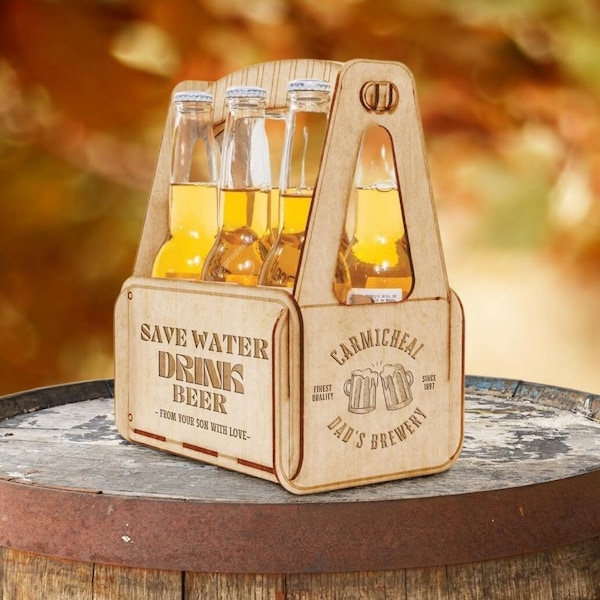 6 Pack Beer Carrier - Etsy