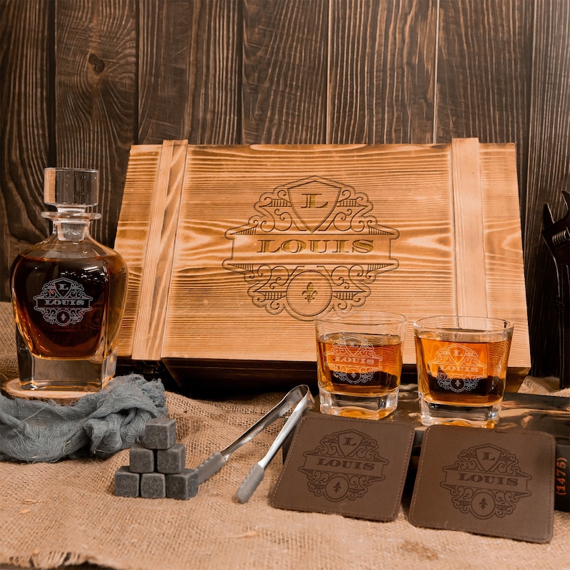 Whisky Crate - Etsy