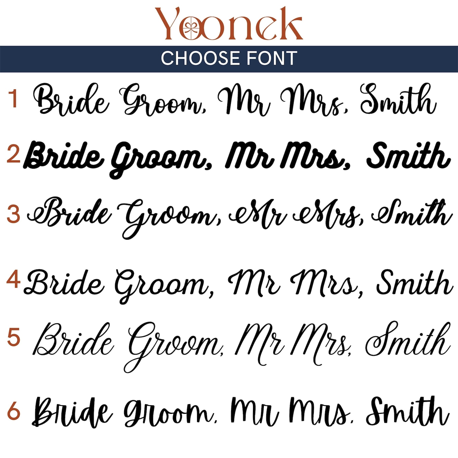 Personalised Reception Wedding Letters Chair Sign Set Decor, Custom ...