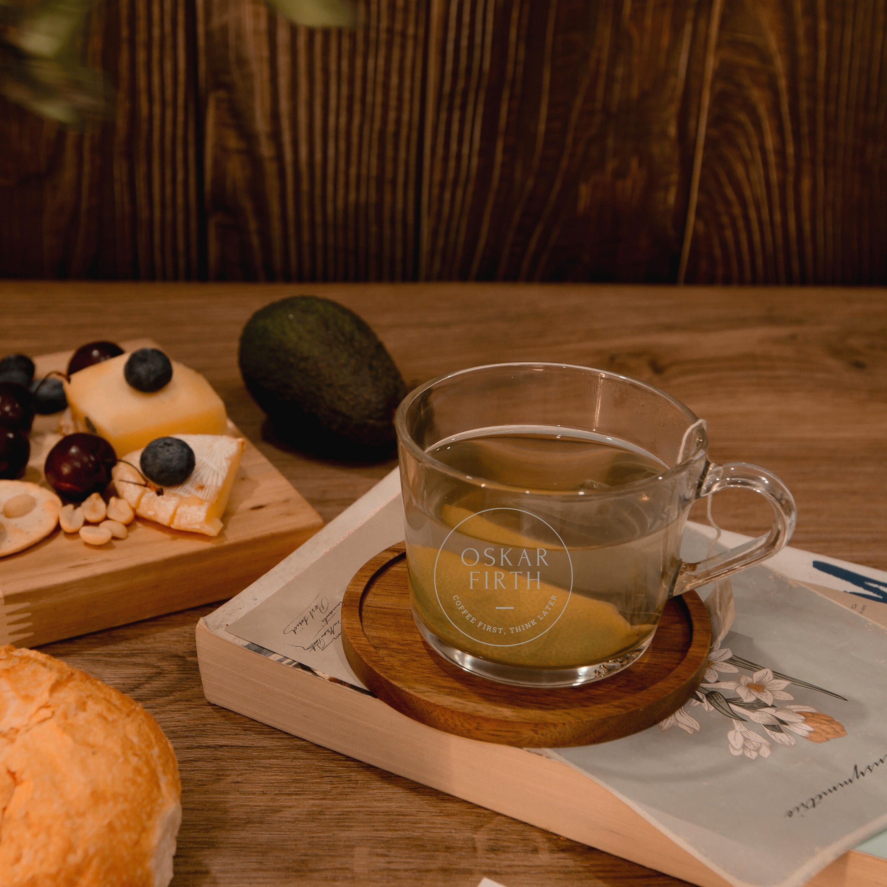 Personalised Glass Coffee Mug/ Tea Cup Custom Logo Laser - Etsy Australia