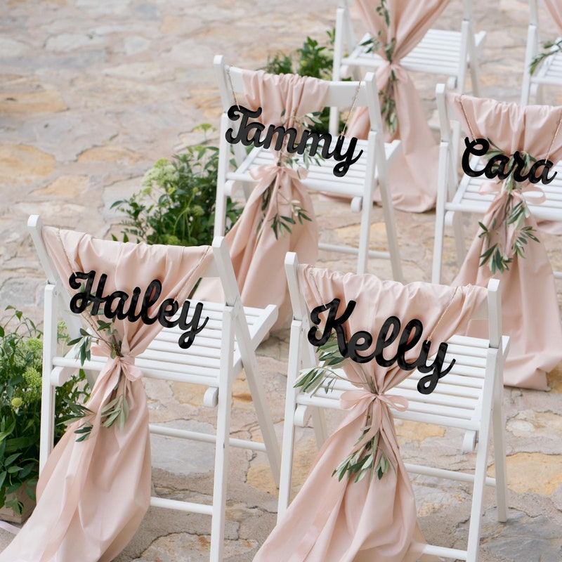 Bride Chair Sign - Etsy