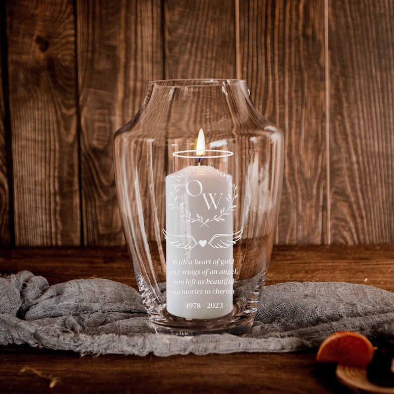 Wedding Memorial Candle - Etsy