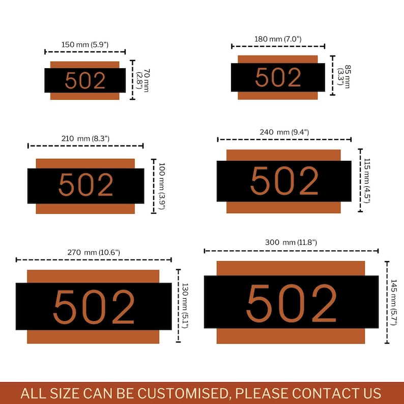 Personalised Wooden & Acrylic Door Sign, Room Name/ Number Plaque ...