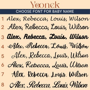 Personalised Wooden Birth Detail Announcement Plaque, Custom Nursery ...