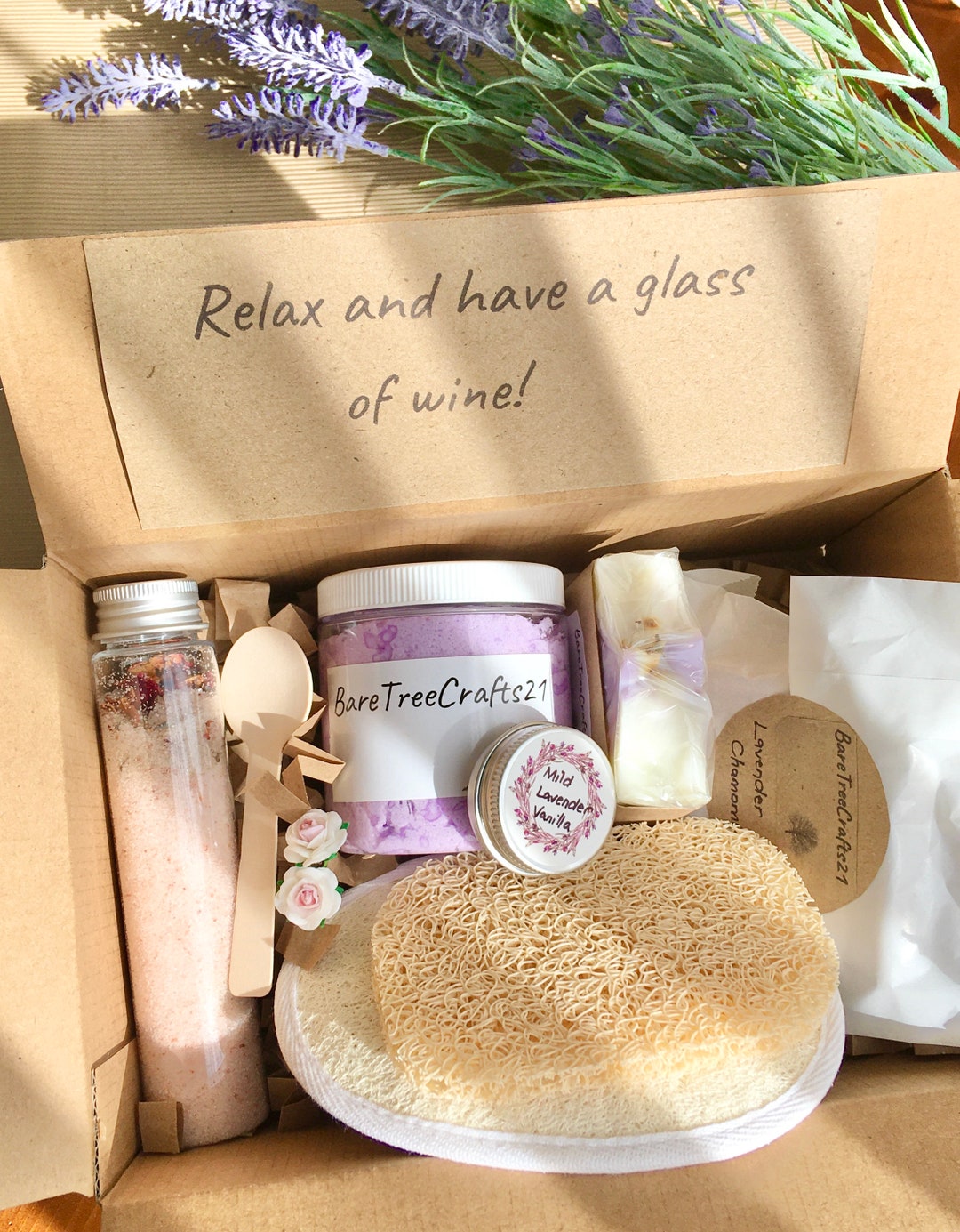 Spa Gift Set, Gift Set for Her, Self Care Gift Set, Spa at Home ...