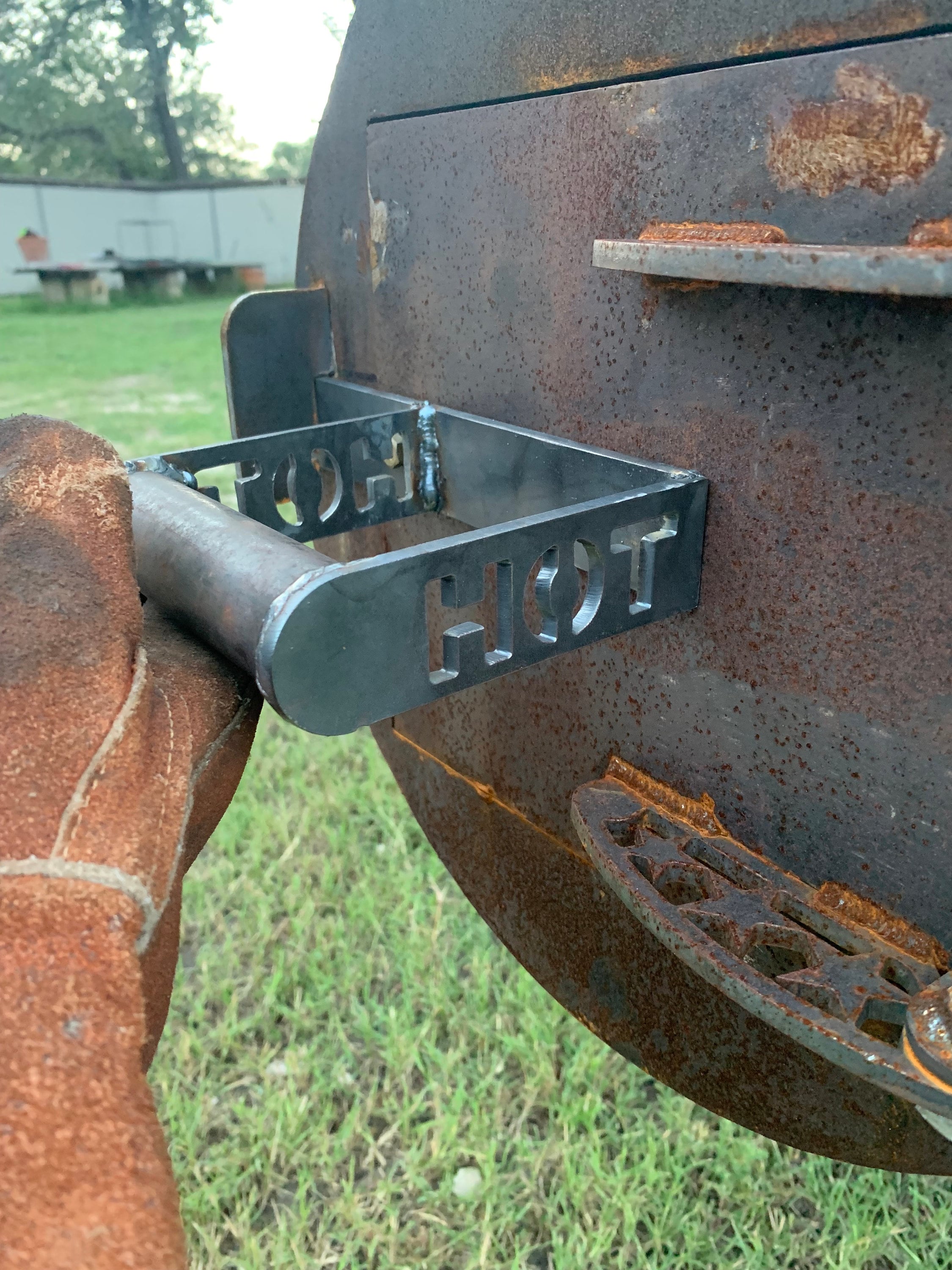 BBQ Firebox Handle Unassembled - Etsy