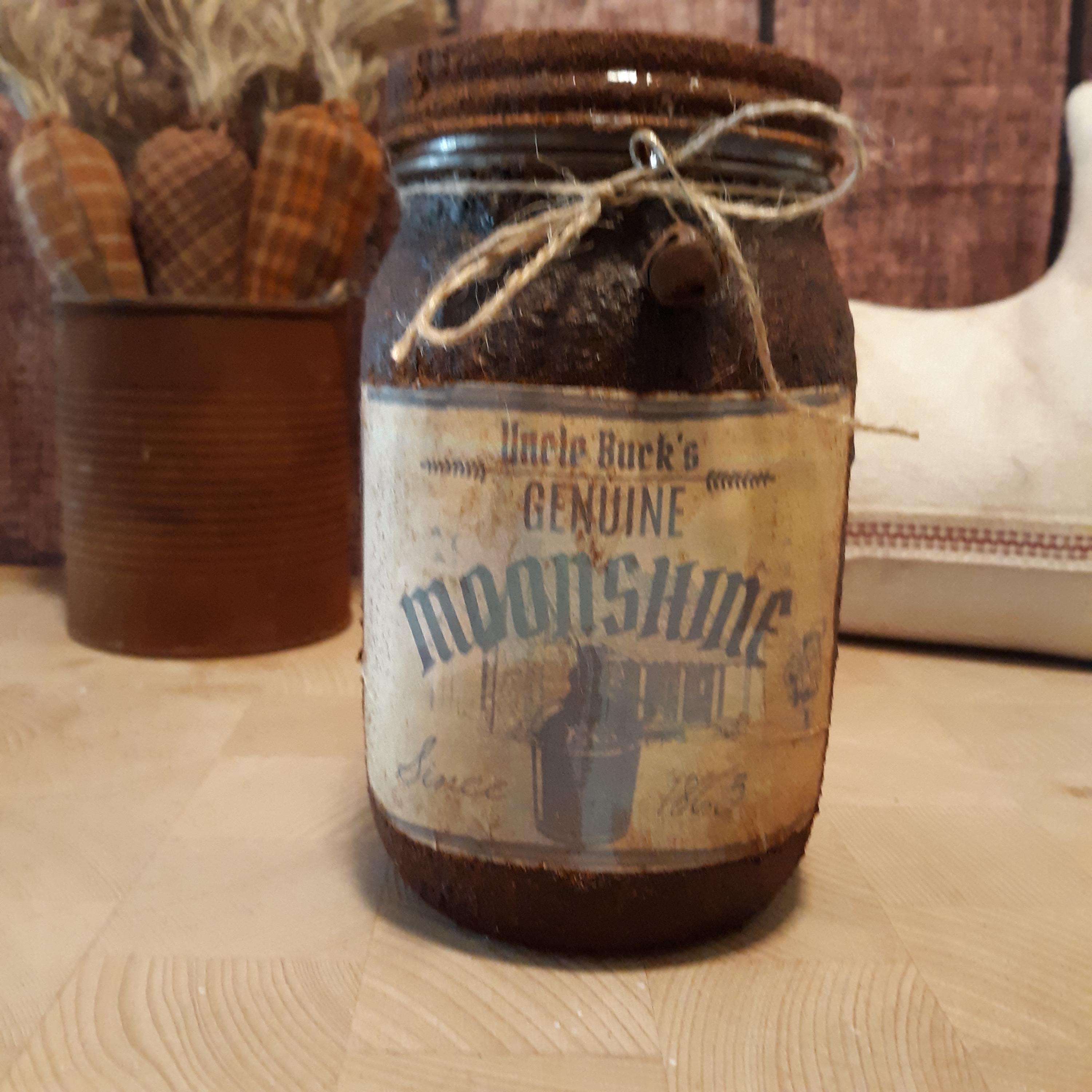 Primitive Grubby Farmhouse Pantry Kitchen Jar Country Kitchen Decor ...