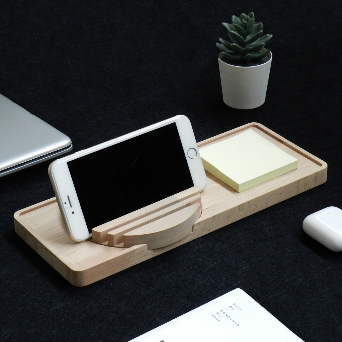 Wooden Phone Stand Iphone Stand Desk Organizer Modular Desk - Etsy