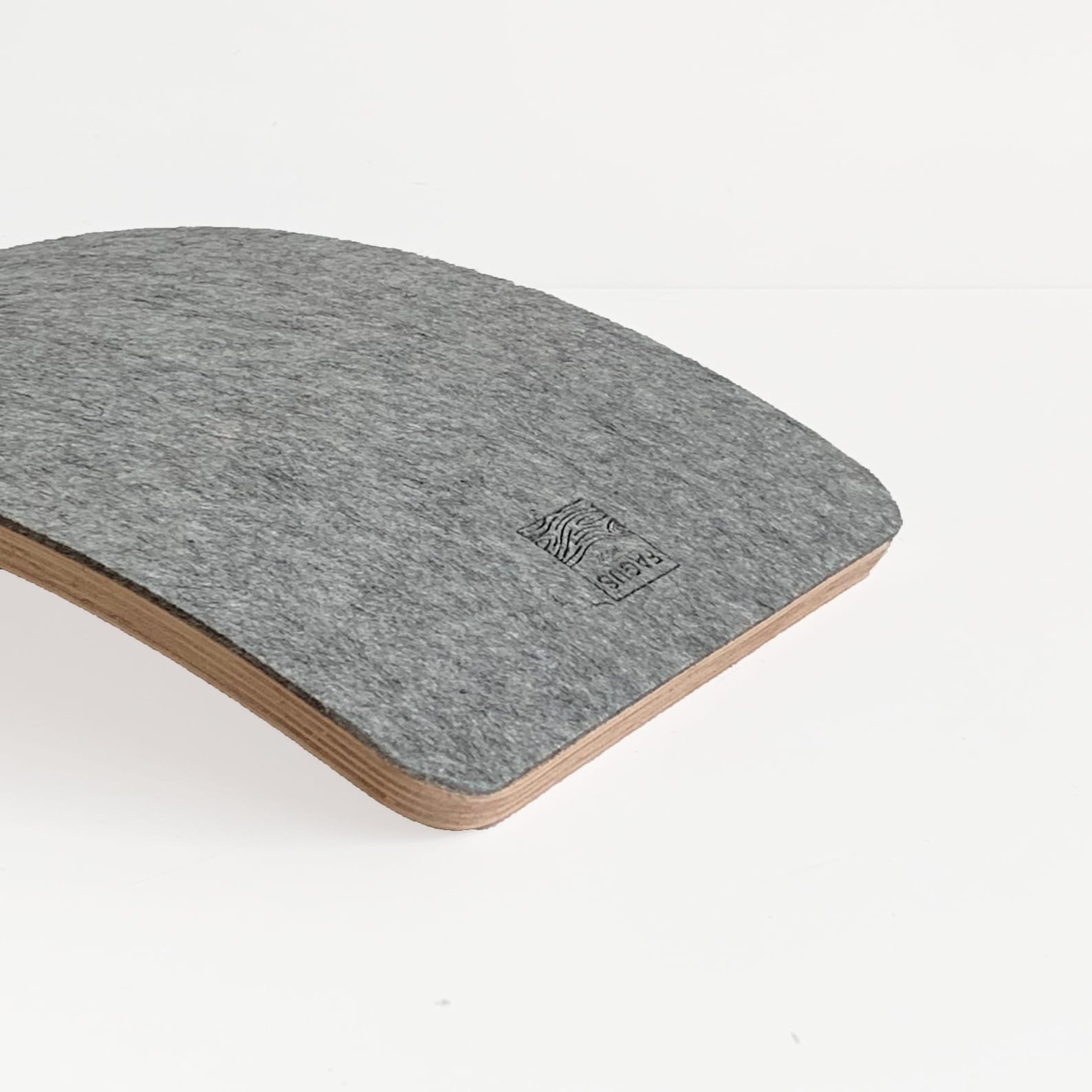 Curved Balance Board With Felt Waldorf Board for Kids Yoga - Etsy