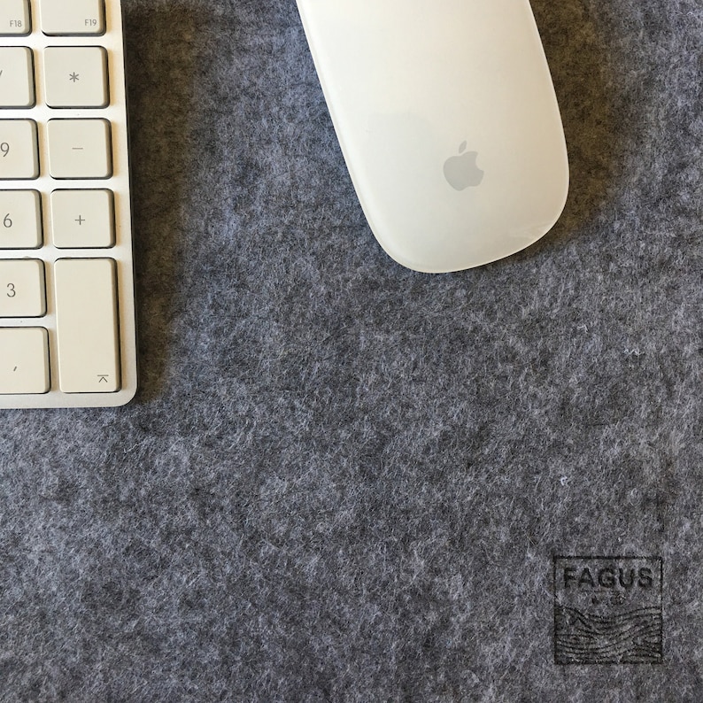 Premium Wool Felt Desk Mats/desk Pads Non Slip Writing Pad | Etsy