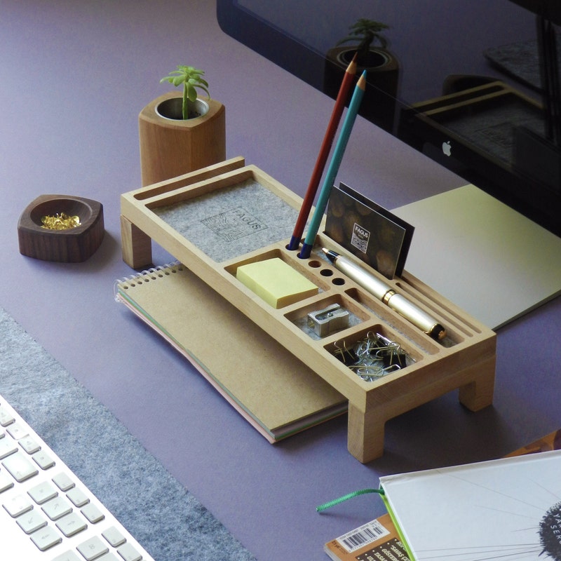 Desktop Organizer - Etsy