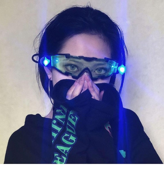Cool Led Anime Glasses | Etsy