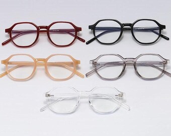 Octagon Glasses - Etsy