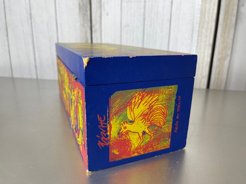Jose Cuervo Tequila Reserva Familia Wooden Art Box Luis Zarate ...