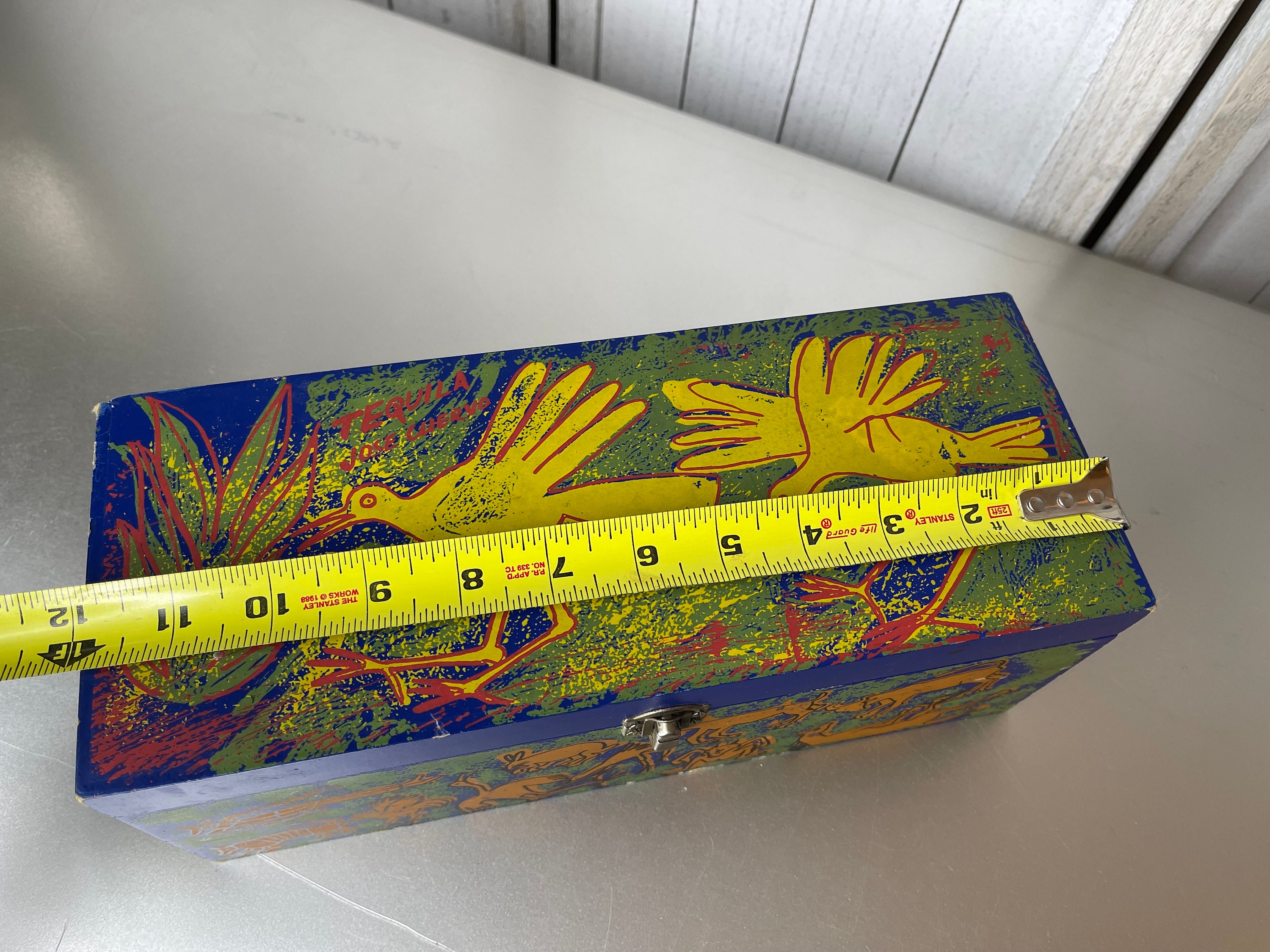 Jose Cuervo Tequila Reserva Familia Wooden Art Box Luis Zarate ...