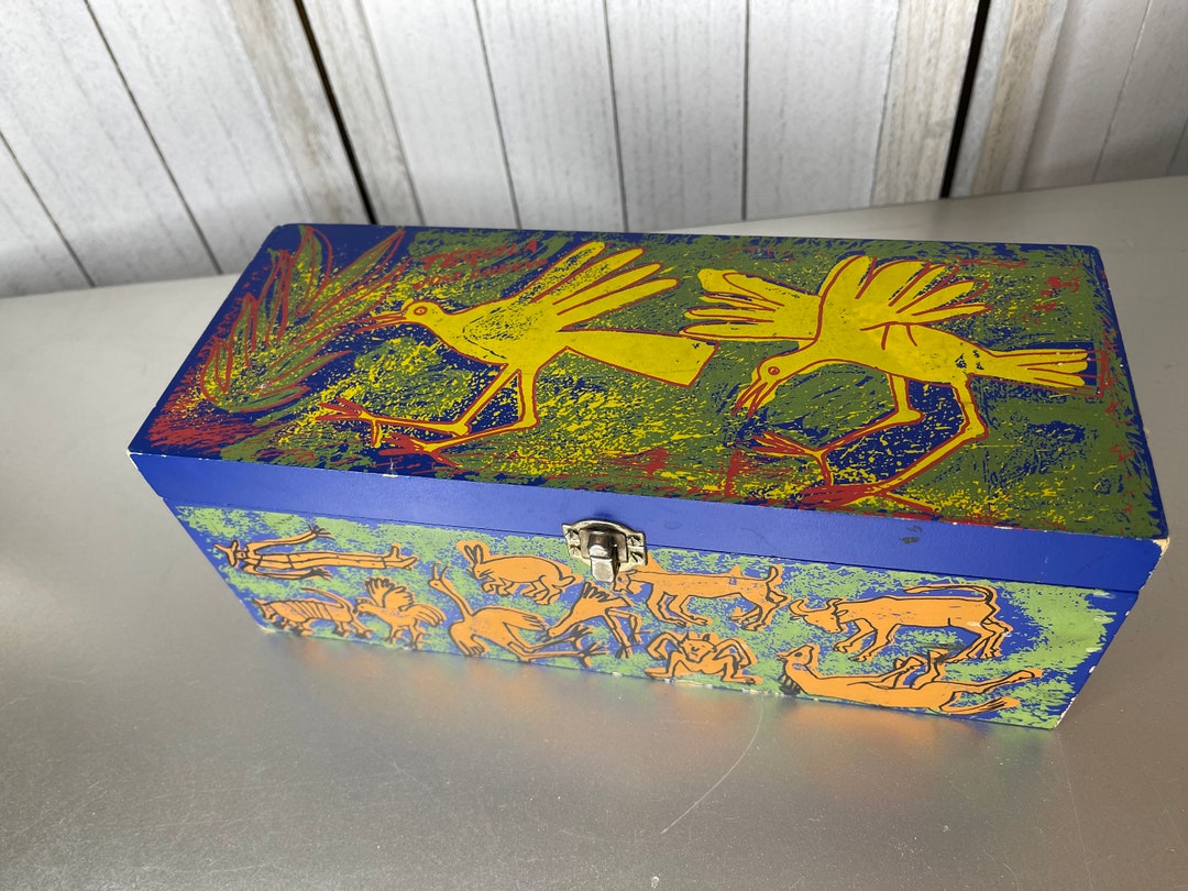 Jose Cuervo Tequila Reserva Familia Wooden Art Box Luis Zarate ...