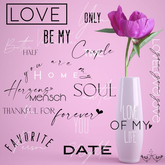 Instagram Sticker Love | Etsy