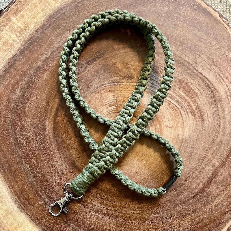 Macrame Lanyard - Etsy
