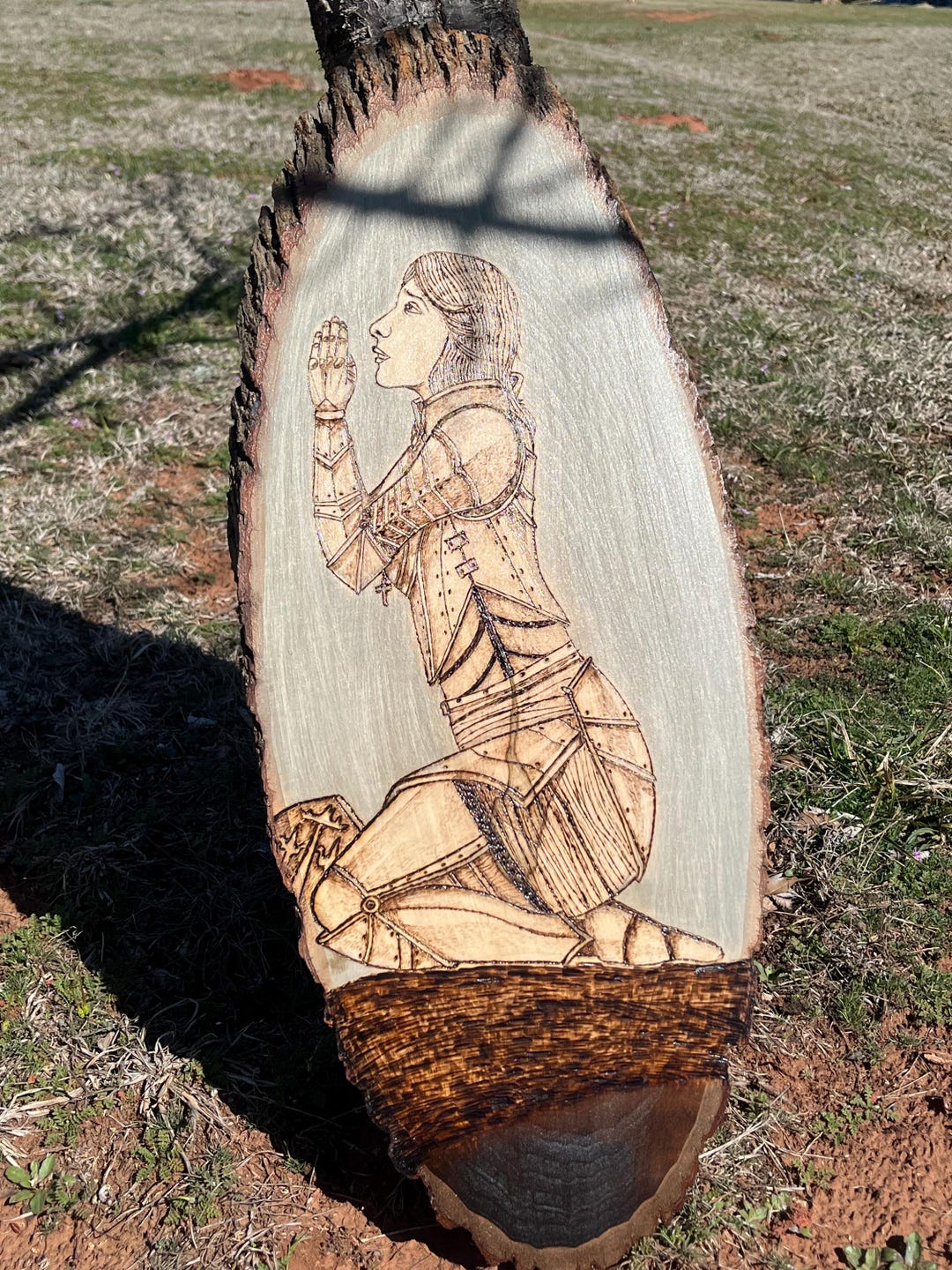 Put on the Full Armor of God/hand-made Pyrography Art/wood - Etsy